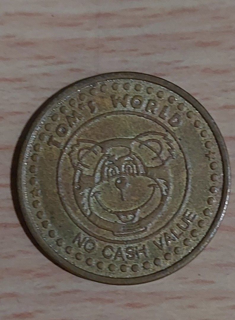 Vintage Tom's World token, Hobbies & Toys, Memorabilia & Collectibles ...