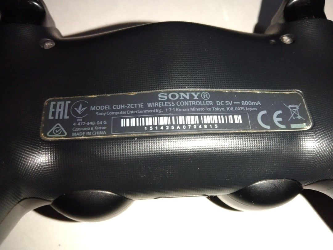 ORIGINAL DS4 SONY V2 & V1 BLACK COLOUR, Video Gaming, Gaming ...