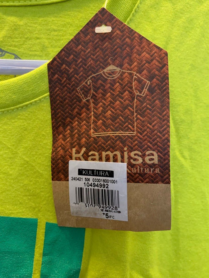 Original Kamisa by Kultura Filipino Statement Shirt MNL MNL MNL Print Large, Men's Fashion, Tops ...