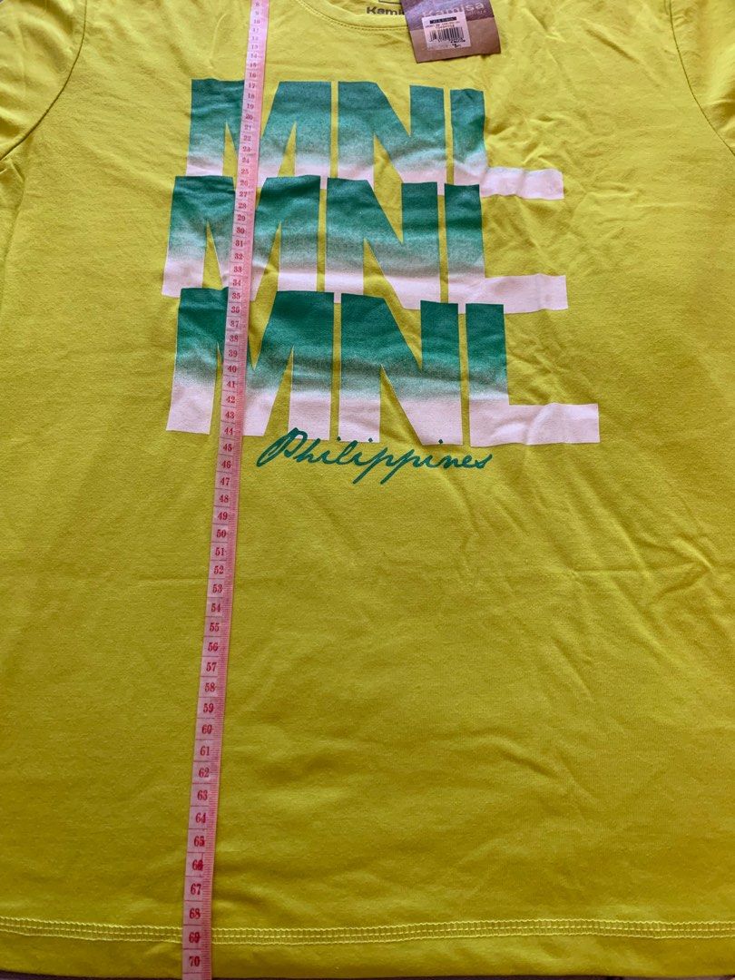 Original Kamisa by Kultura Filipino Statement Shirt MNL MNL MNL Print Large, Men's Fashion, Tops ...