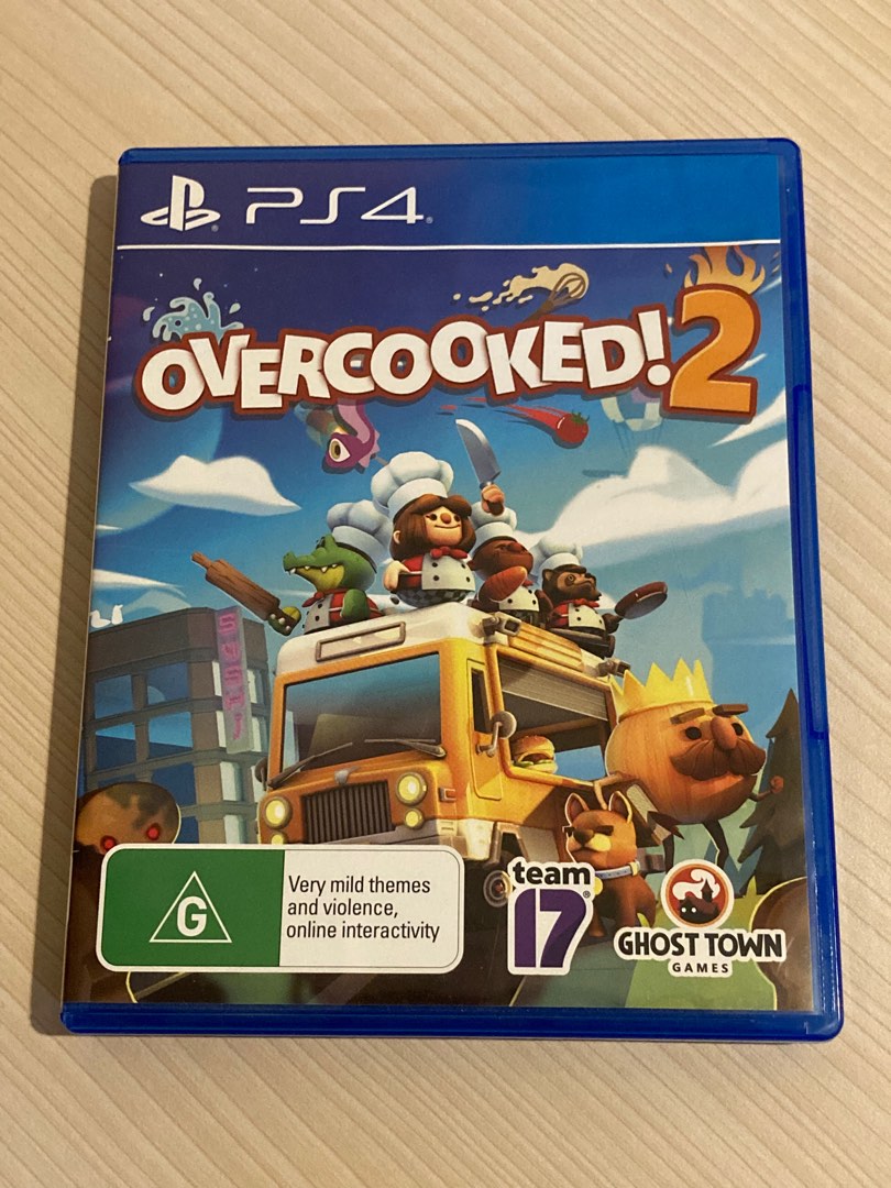 Overcooked 2 PS4 Game Disc, Video Gaming, Video Games, PlayStation on ...