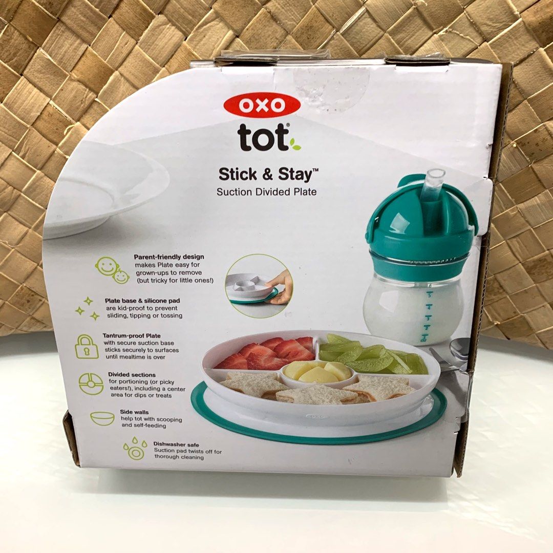 OXO Tot Suction Divider Plate, Babies & Kids, Nursing & Feeding ...
