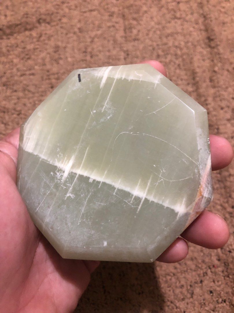 Pair of jadeite cold stone base, Hobbies & Toys, Memorabilia ...