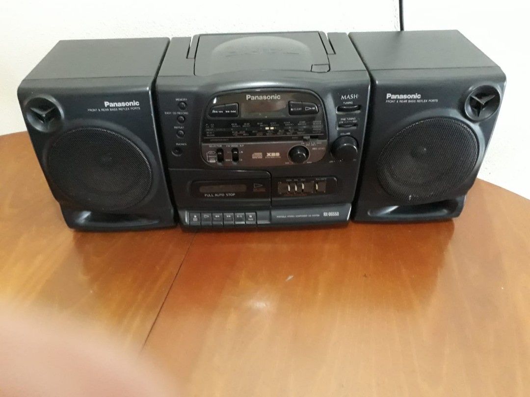 Panasonic Player CD/Cassette/Radio, Audio, Portable Music Players on ...