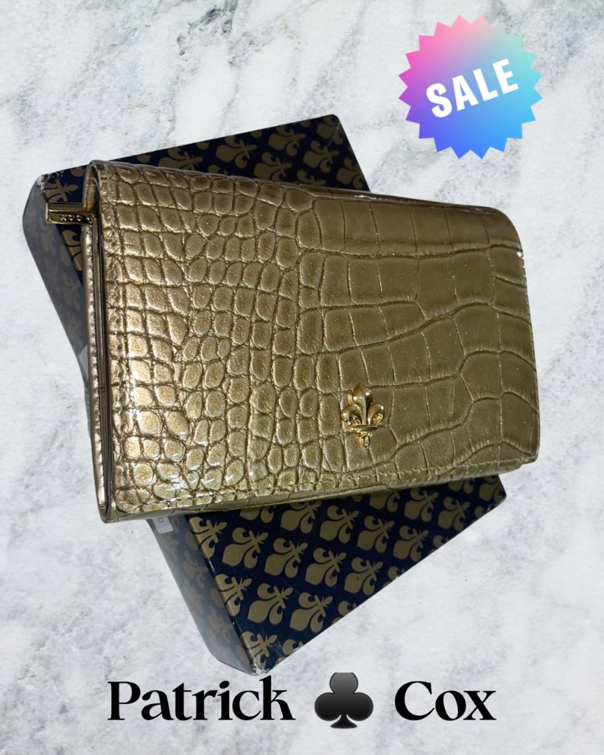 Patrick Cox Long Wallet, Luxury, Bags & Wallets on Carousell