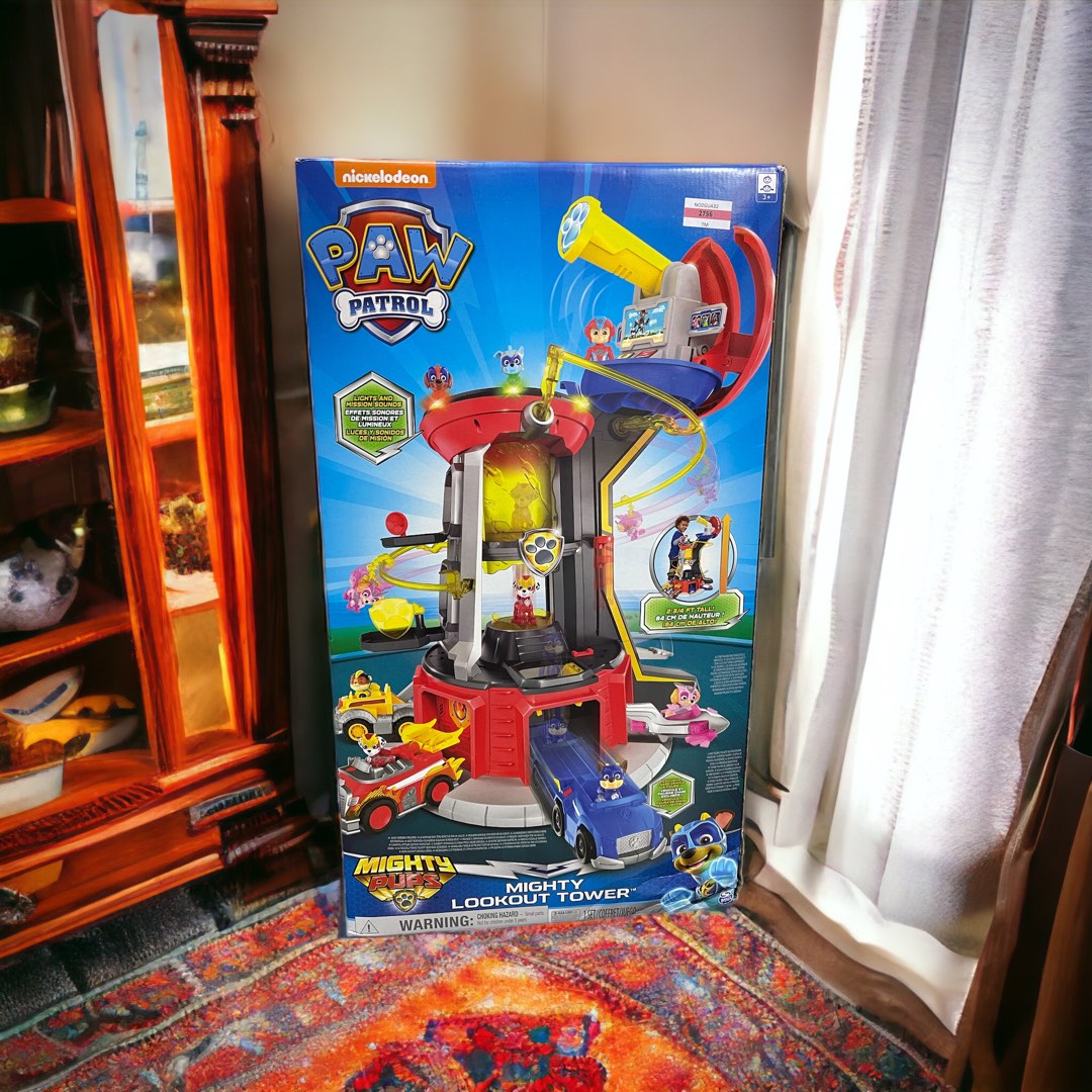 Paw Patrol 6053408 Mighty Pups Lookout Tower Playset , Hobbies & Toys ...
