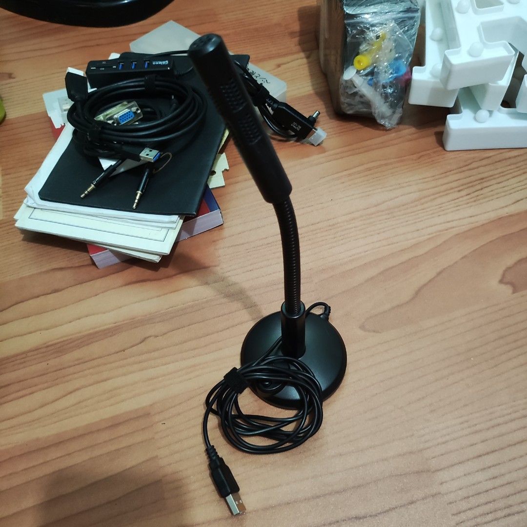 PC Mic and other wires set, Computers & Tech, Parts & Accessories ...