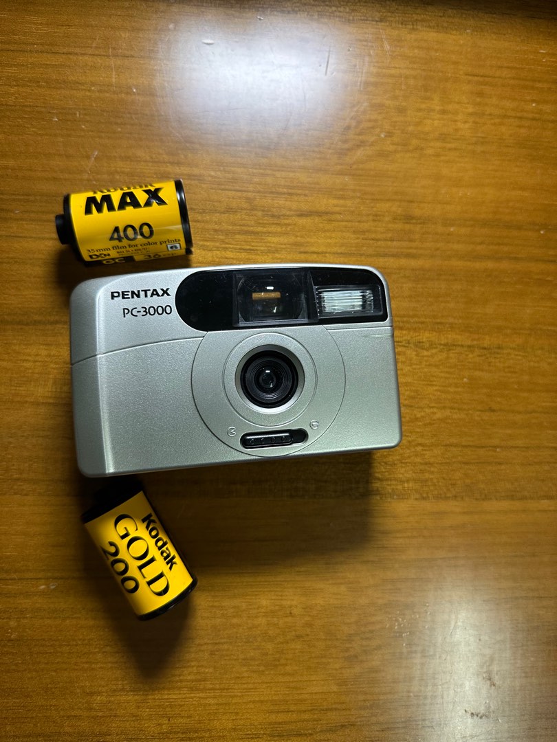 pentax pc-3000 35mm camera film vintage, Photography, Cameras on Carousell