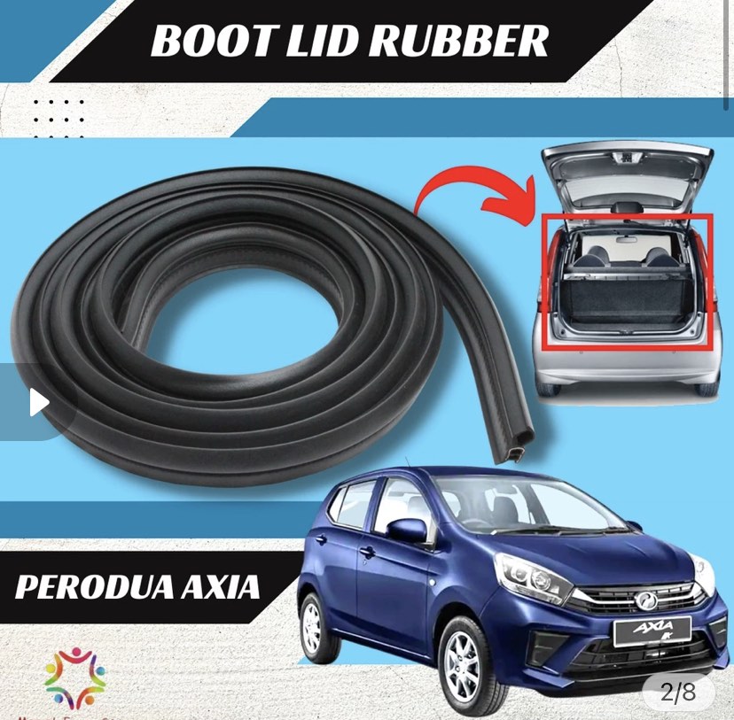 Perodua Axia Getah Bonet Belakang, Auto Accessories on Carousell