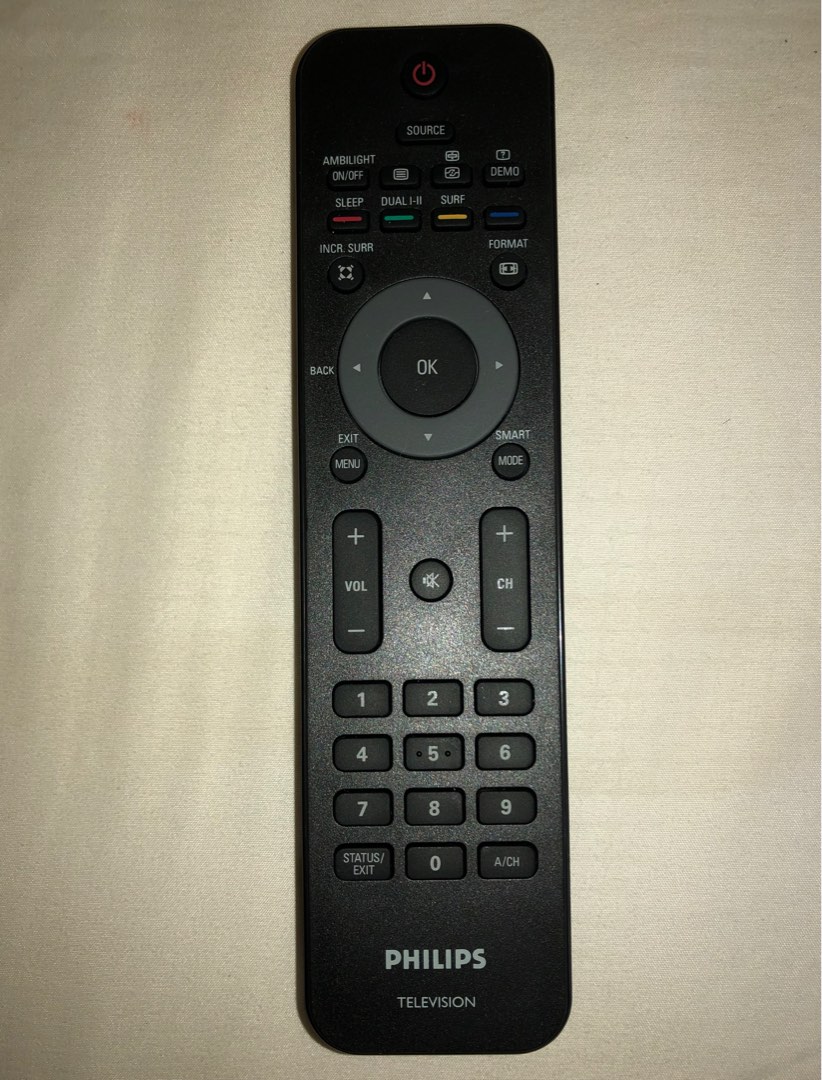 PHILIPS TV - REMOTE CONTROL & POWER CABLES, TV & Home Appliances, TV ...
