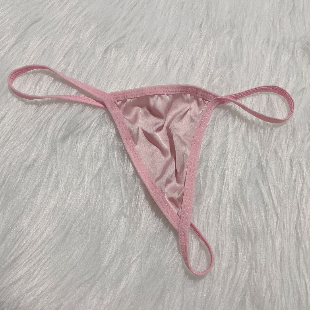 Pink G String, Women's Fashion, New Undergarments & Loungewear on Carousell