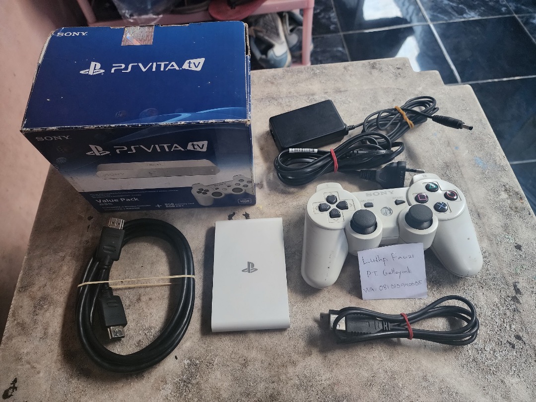 PlayStation PS Vita TV Fullset h-encore Henkaku MMC 64GB 00, Video Game ...