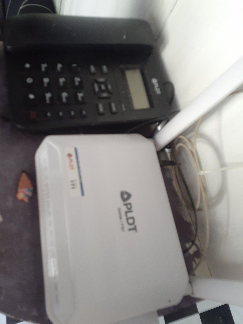 PLDT ROUTER AND TELEPHONE, Computers & Tech, Office & Business ...