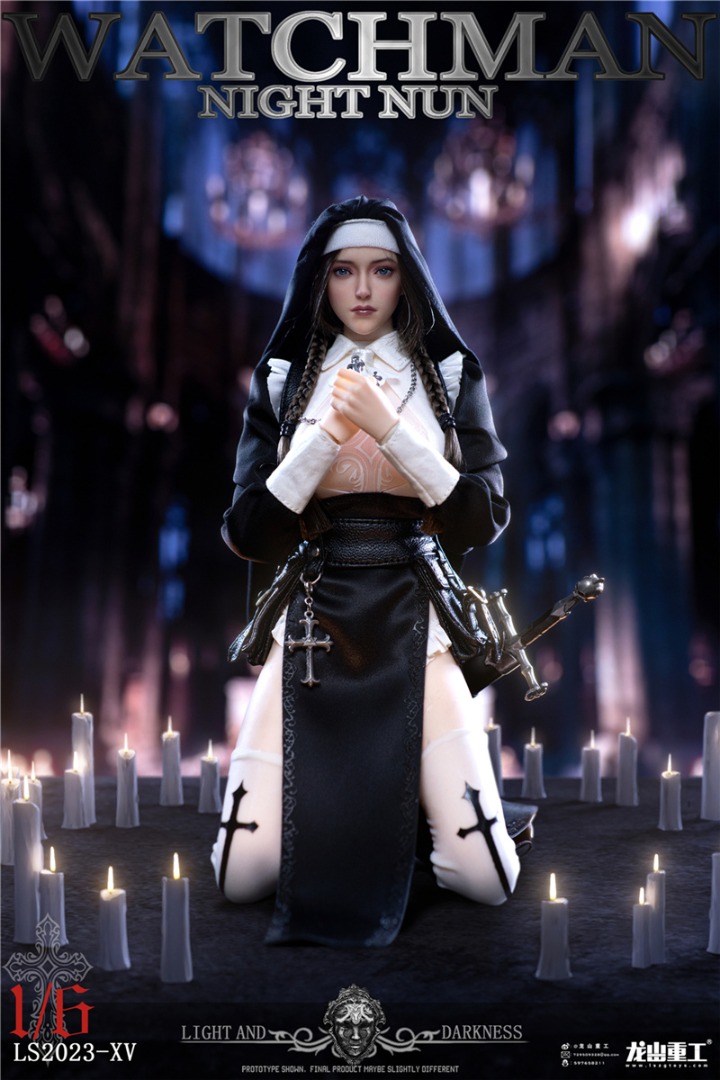 [PO] Long Shan Jin Shu LS2023-XV Watchman Night Nun Elena 1/6 Figure, Hobbies & Toys, Toys ...
