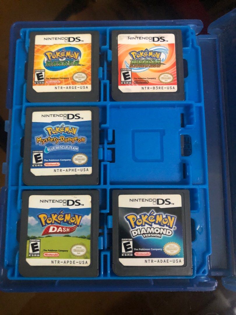 Pokemon Nintendo DS games, Video Gaming, Video Games, Nintendo on Carousell
