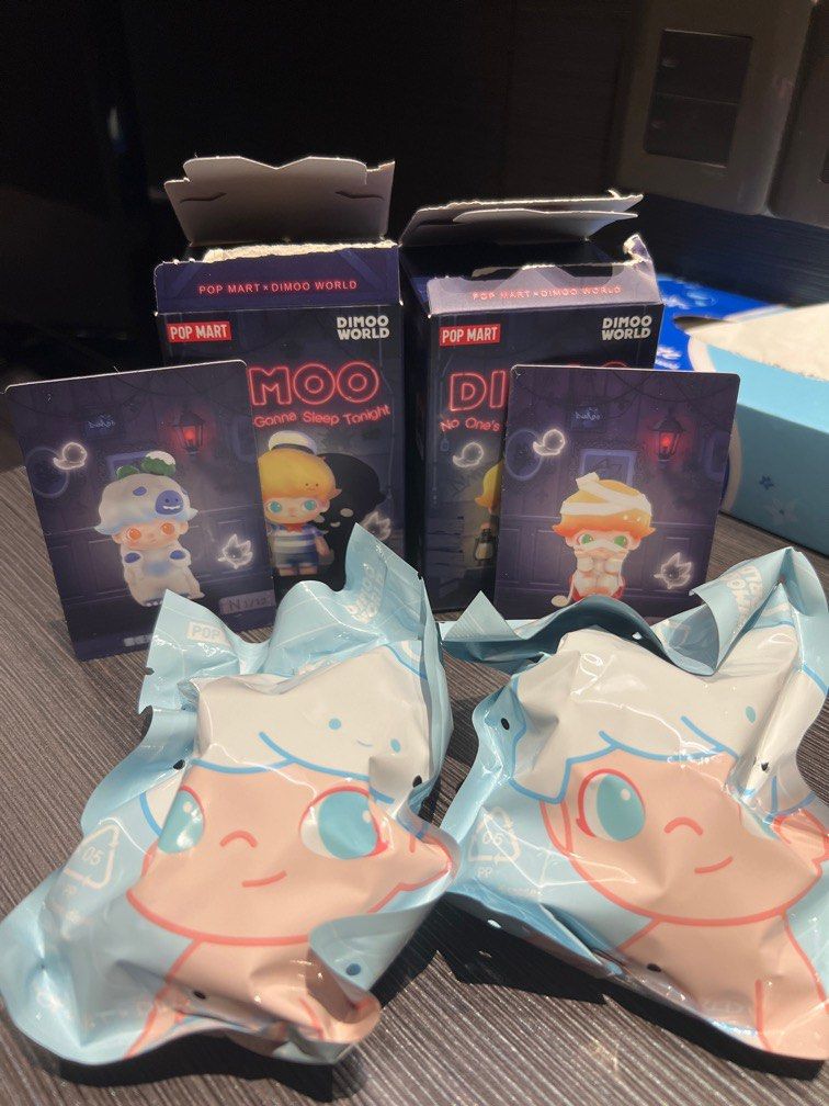 [WTS/WTT] POP MART Dimoo No One's Gonna Sleep Tonight Series, Hobbies ...
