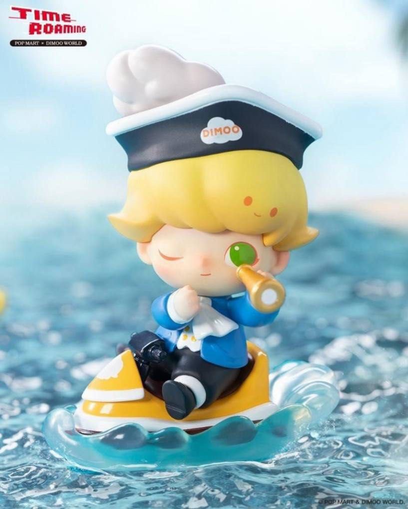 Popmart Dimoo Time Roaming - A Navigator in a Motorboat, Hobbies & Toys ...