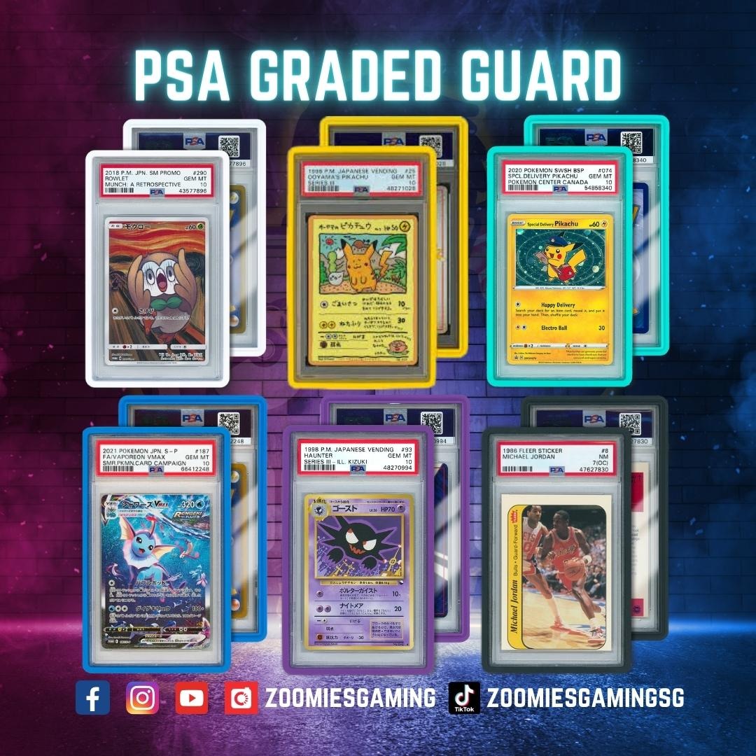 [Ready Stock]Official Graded Guard for PSA / CGC Slabs, Hobbies & Toys ...