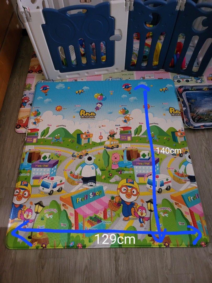 Pororo Parklon Playmat, Babies & Kids, Infant Playtime on Carousell