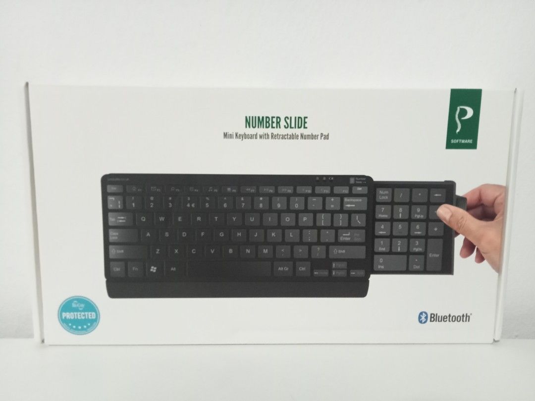 Posturite Number Slide Compact Keyboard, Computers & Tech, Parts ...