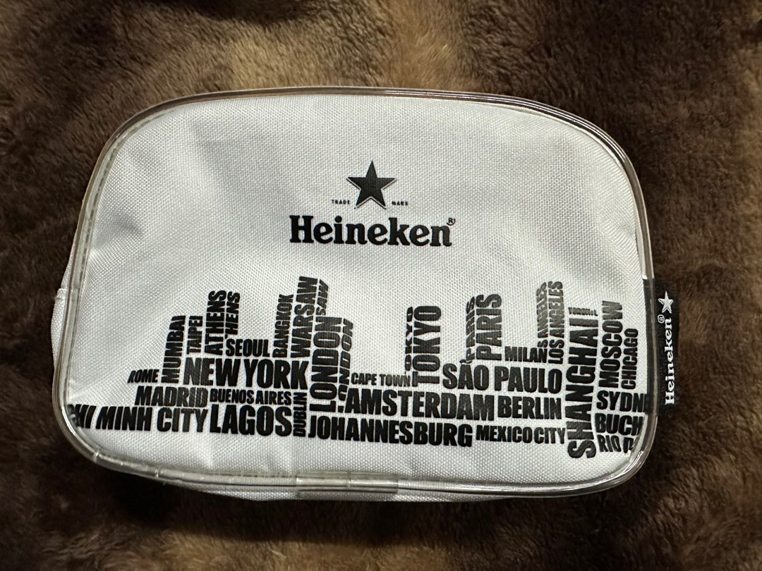 Pouch Heineken, Men's Fashion, Bags, Belt bags, Clutches and Pouches on ...