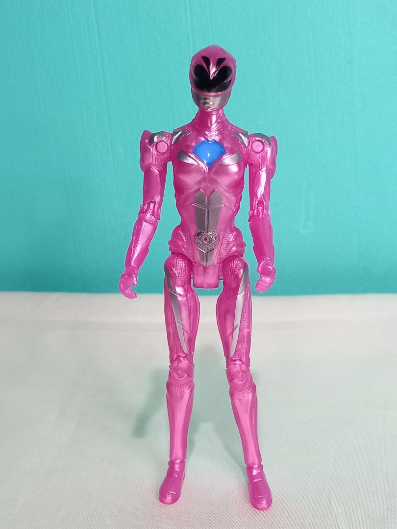 Power Ranger Pink Translucent Ranger Figure 5", Hobbies & Toys, Toys ...