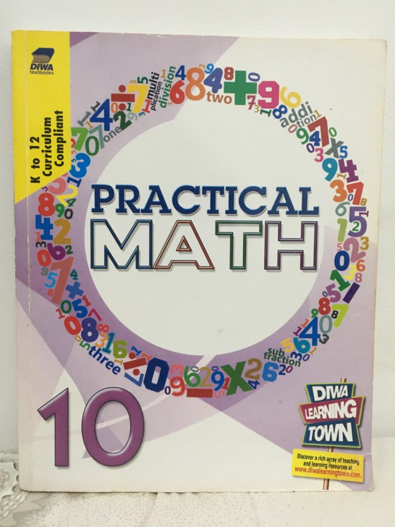 Practical Math 10 by DIWA textbooks, Hobbies & Toys, Books & Magazines ...