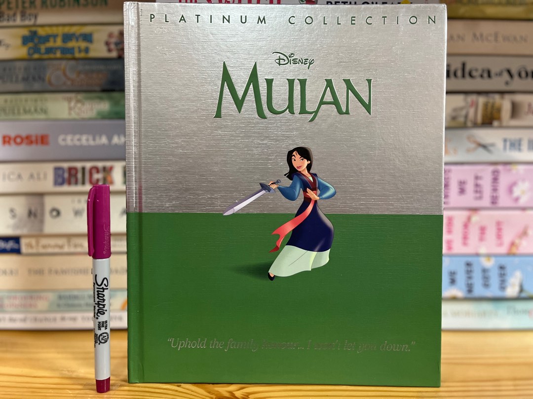 Preloved Disney Mulan Platinum Collection Storybook Children’s Book ...