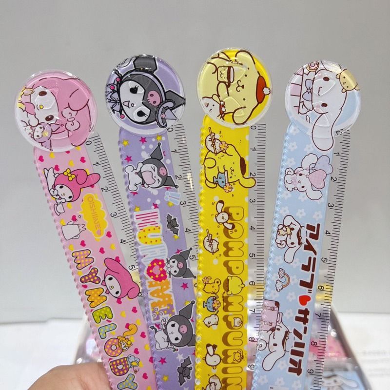 [PREORDER] Penggaris sanrio MELODY 15 cm Cute Ruler motif KUROMI ...