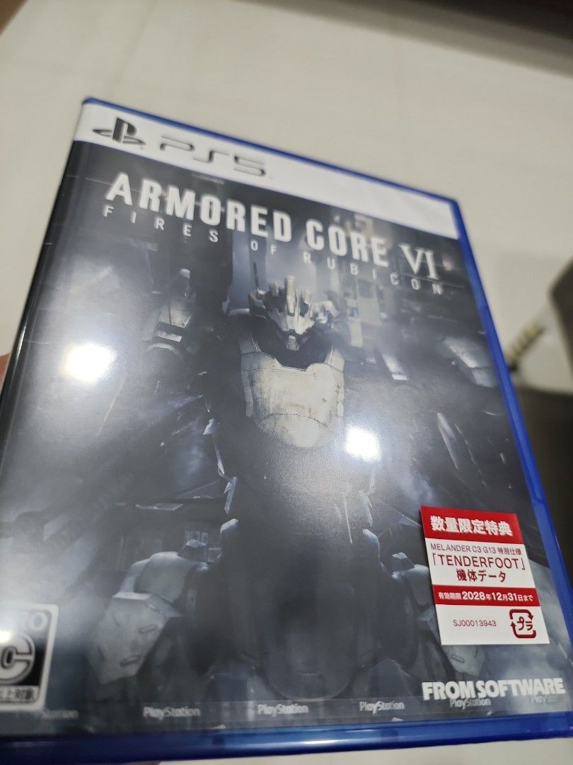PS5 Armored Core VI Disk Copy with Tenderfoot Pre-order In-game Item ...