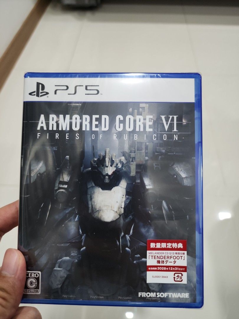 PS5 Armored Core VI Disk Copy with Tenderfoot Pre-order In-game Item ...