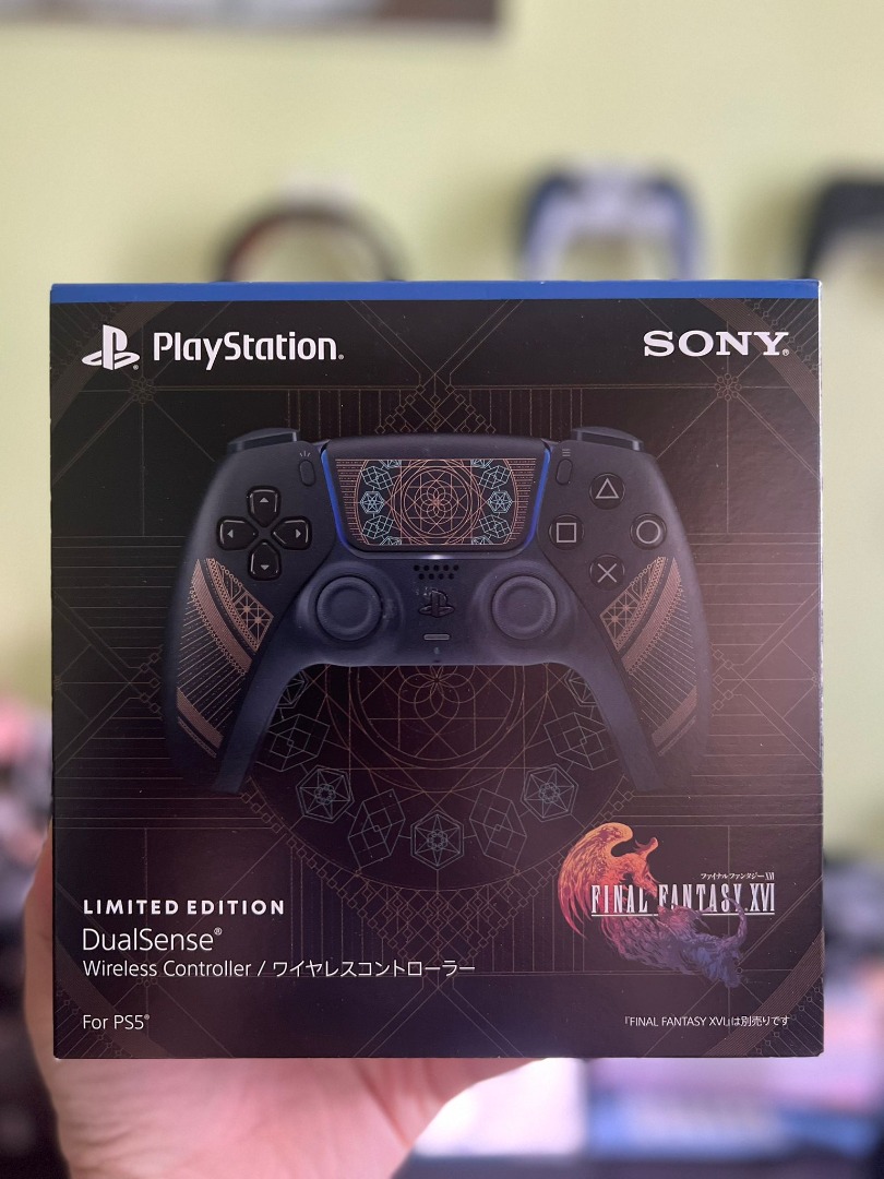 PS5 Final Fantasy XVI 16 Dualsense Controller, Video Gaming, Gaming Accessories, Controllers on ...