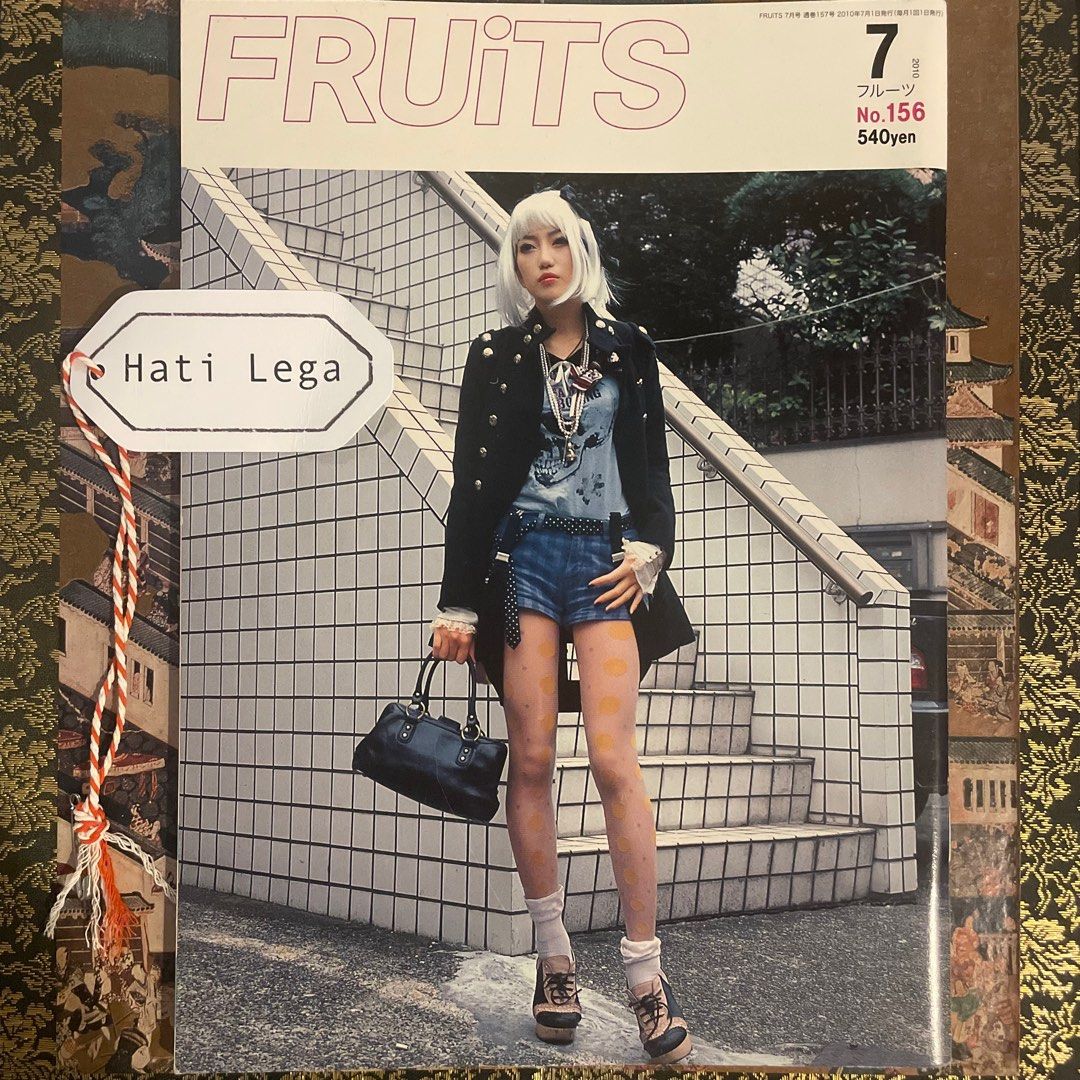 RARE Fruits Magazine 2010 - 7 no.156 | Majalah Jepang, Japanese Magazine Magz, Japan y2k acubi ...