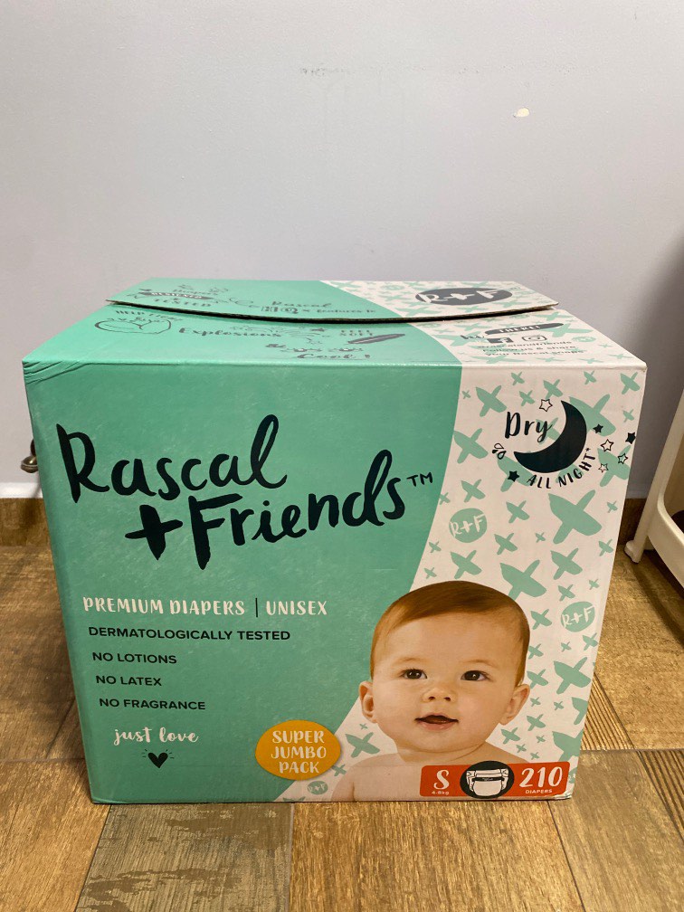 Rascal + Friends S diapers, Babies & Kids, Bathing & Changing, Diapers ...