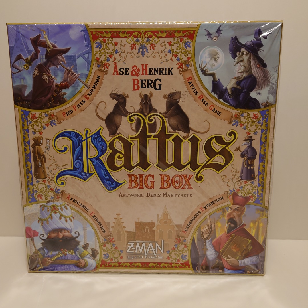 Rattus Big Box board game, 興趣及遊戲, 玩具 & 遊戲類 - Carousell