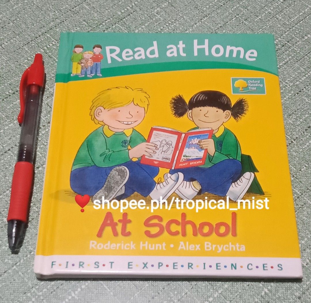 Read at Home: At School HB by Roderick Hunt & Alex Brychta, Hobbies ...