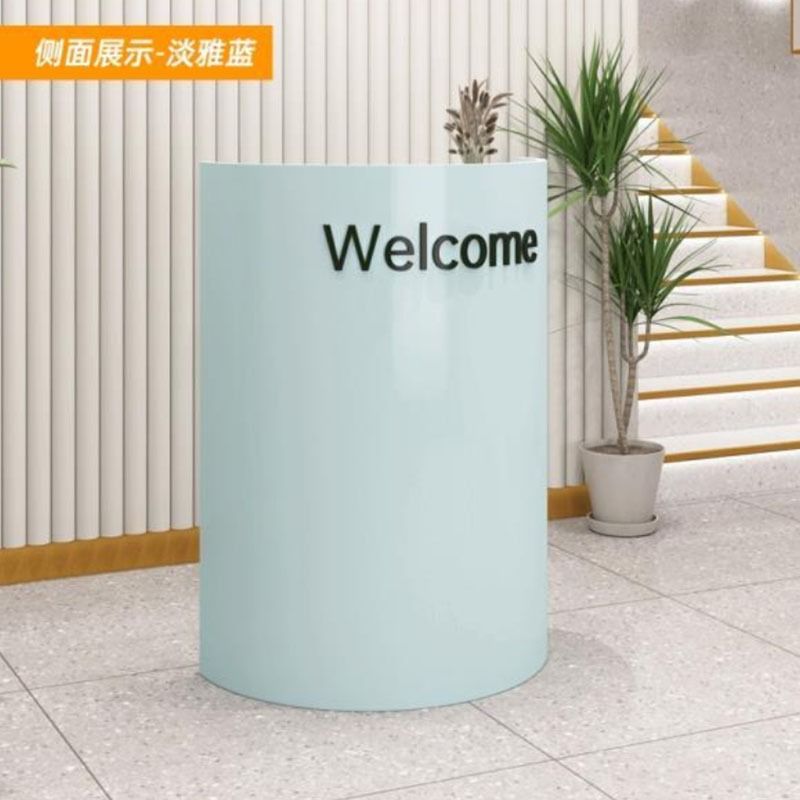 Reception desk bar counter small front desk shopping guide desk ...