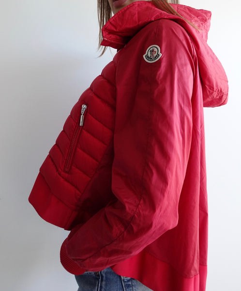100% AUTHENTIC MONCLER Red vintage limited edition, Women's Fashion ...