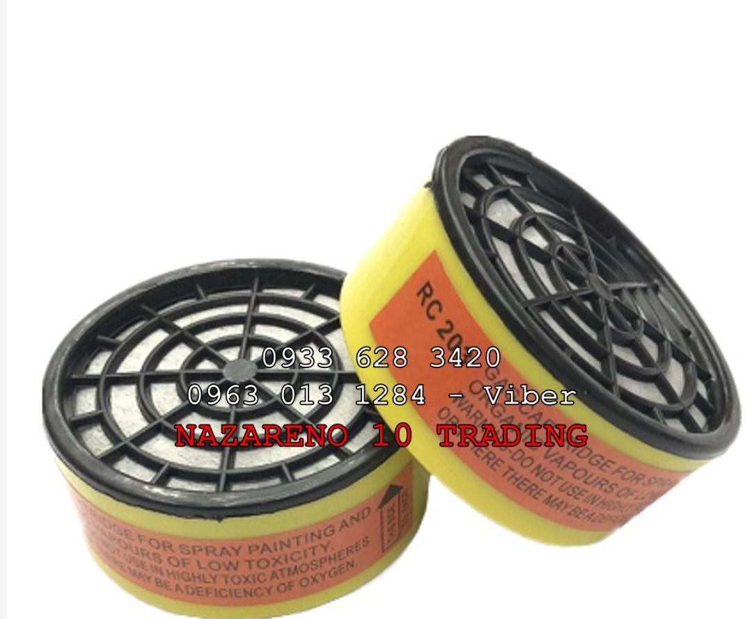 RESPIRATOR CHEMICAL MASK REFILL dual filter Gas chemical, Looking For ...