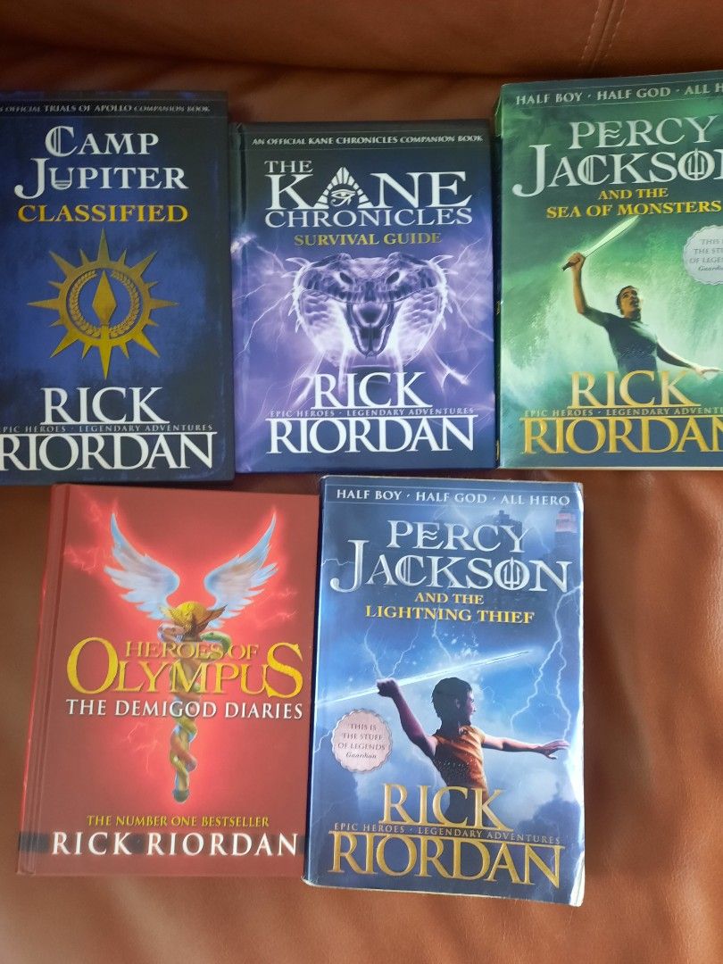 Rick Riordan, Hobbies & Toys, Books & Magazines, Fiction & Non-Fiction ...
