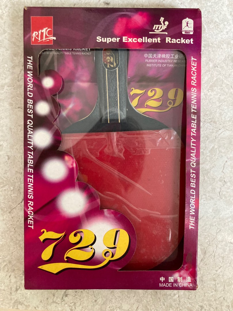 RITC table tennis racket, Sports Equipment, Sports & Games, Racket ...