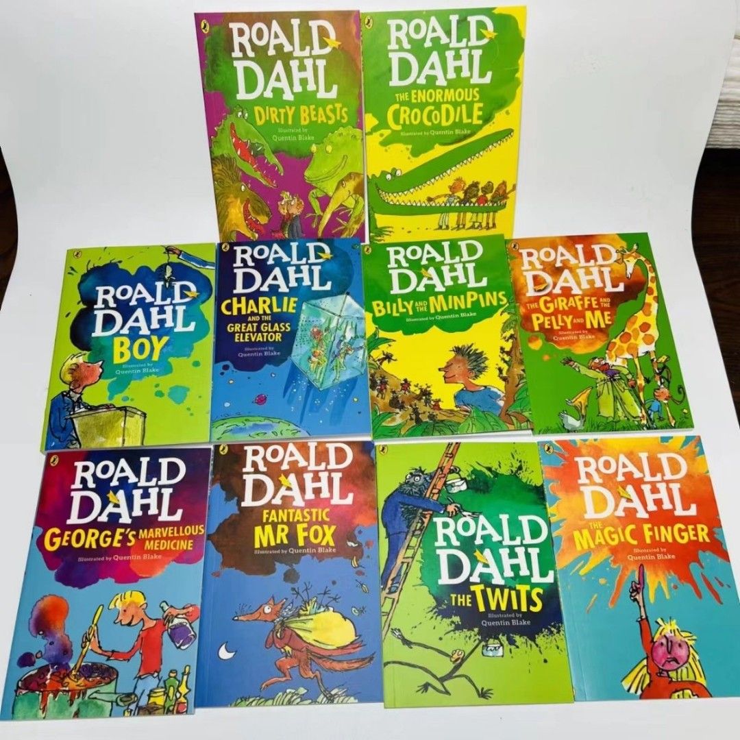 Roald Dahl children story books Fantastic Mr fox Charlie and the ...