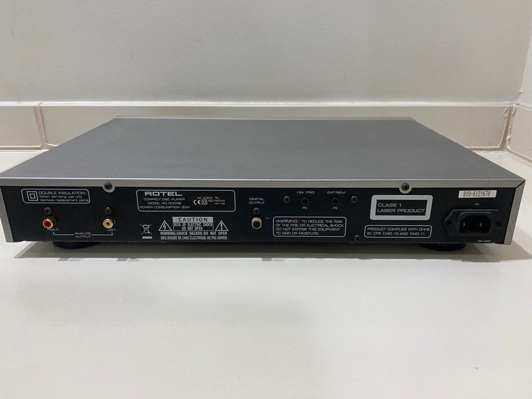 Rotel RCD 06 CD player, Audio, Other Audio Equipment on Carousell