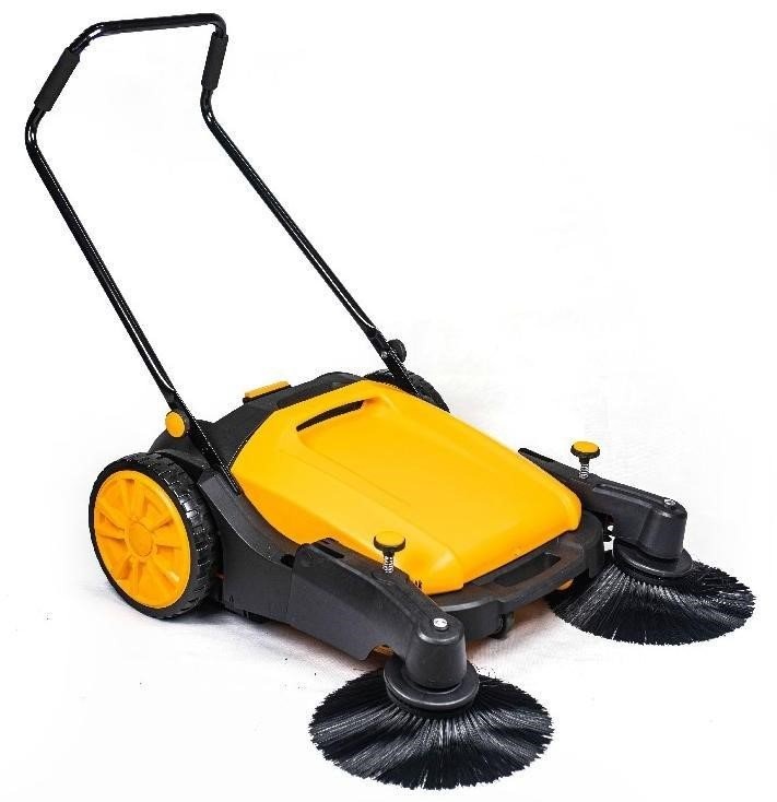 S480 MANUAL WALK-BEHIND FLOOR SWEEPER, Furniture & Home Living ...