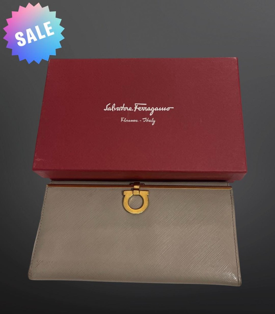 SALVATORE FERRAGAMO WITH BOX, Luxury, Bags & Wallets on Carousell