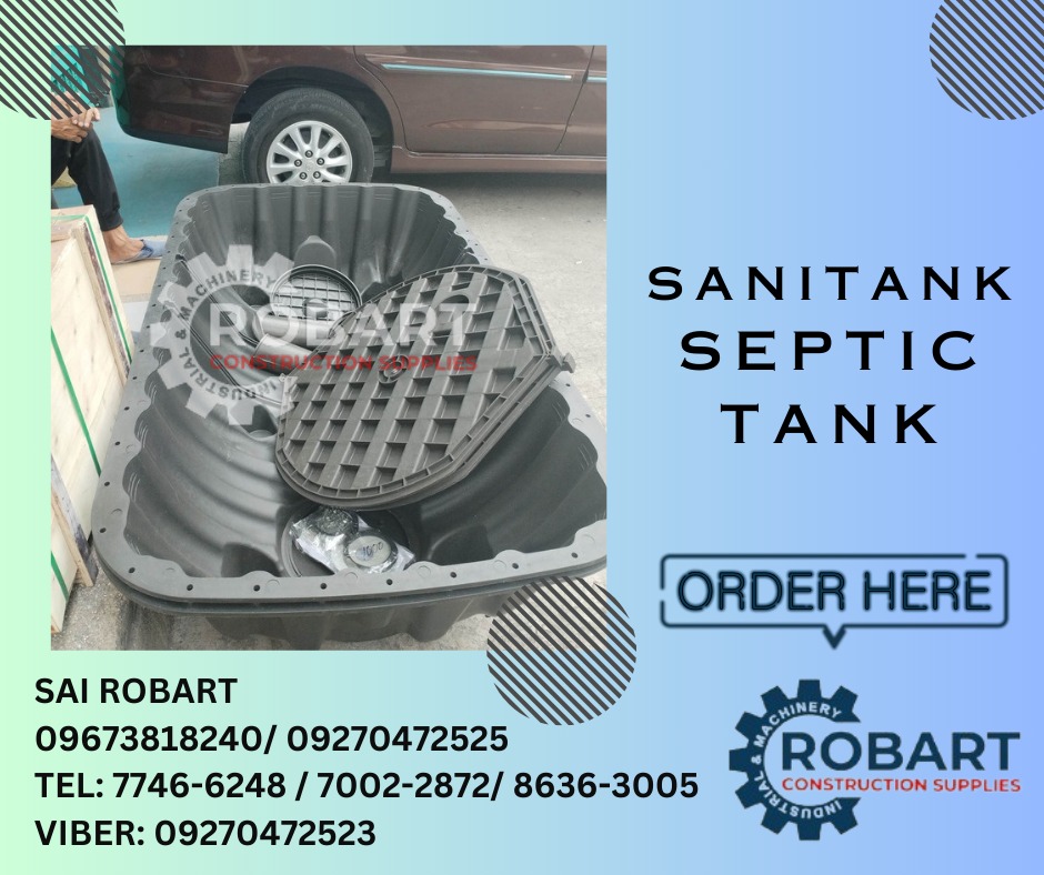 Sanitank Septic Tank, Commercial & Industrial, Construction Tools ...