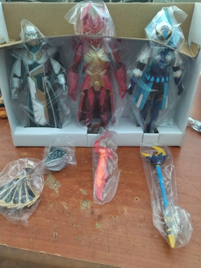 Sazer X Space Pirate Descal 3 Shogun Set Limited, Hobbies & Toys ...