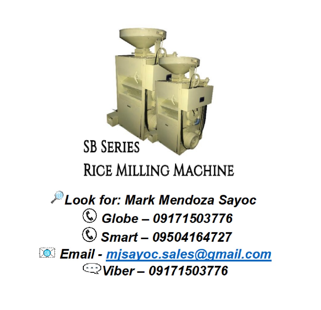 SB Series Rice Milling Machine, Commercial & Industrial, Construction ...
