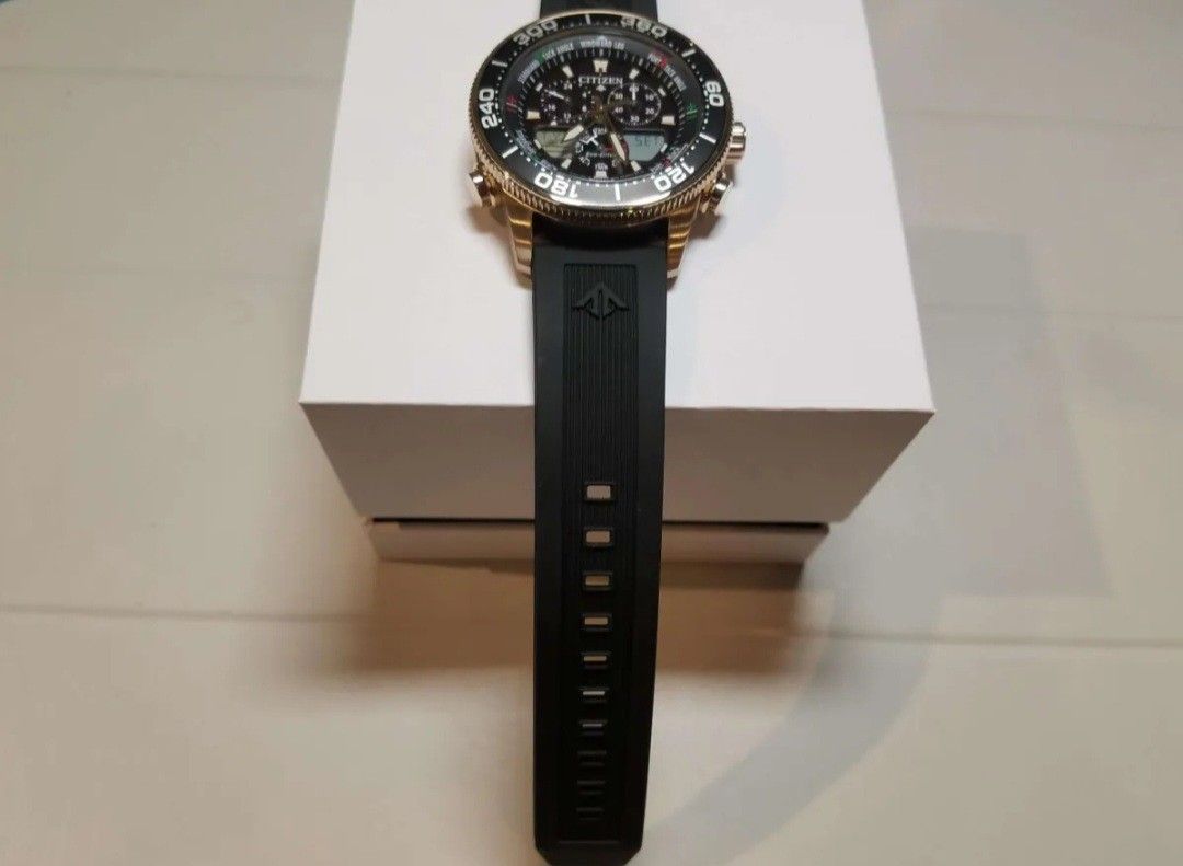 Scarce Rare Mint Japan Citizen Promaster Eco Drive Chronograph World ...
