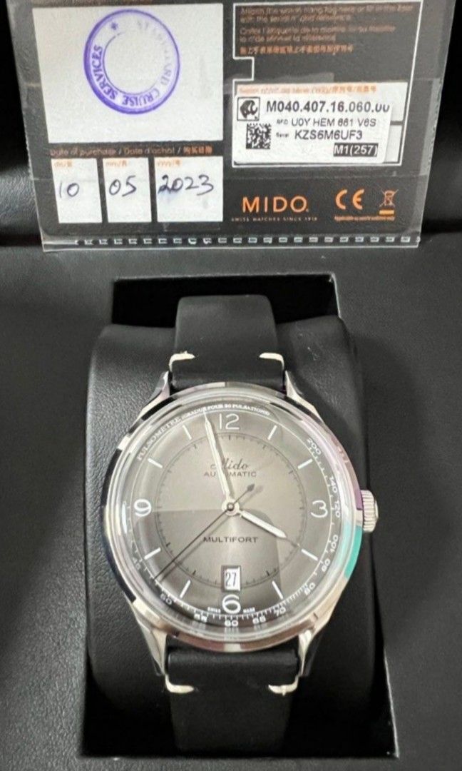 Scarce Rare Mint MIDO Classic Multifort Limited Edition Automatic Model - M040.407.16.060.UU ...